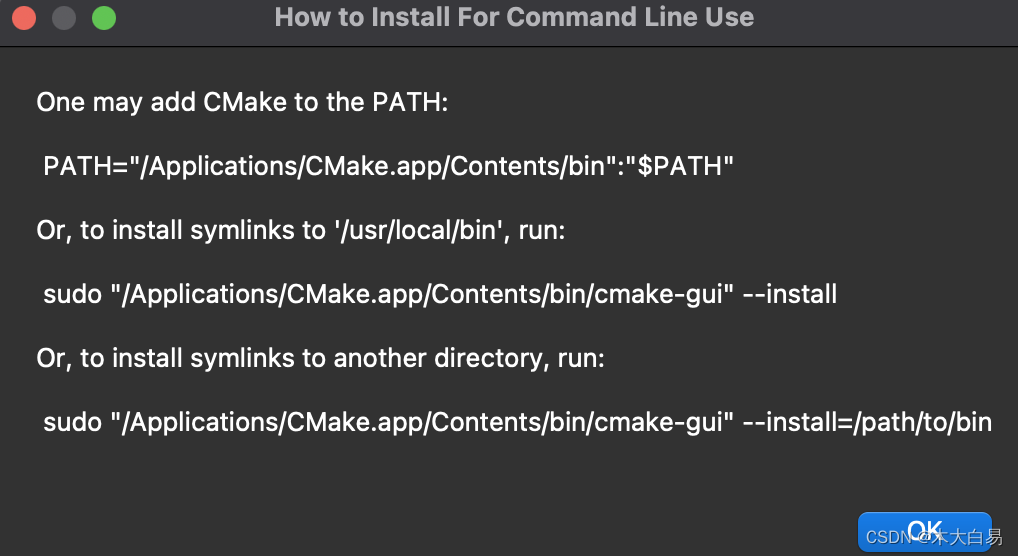 VSCode c++和CMake环境搭建（for Mac OS）_bad cmake executable: "". check to make sure it is-CSDN博客