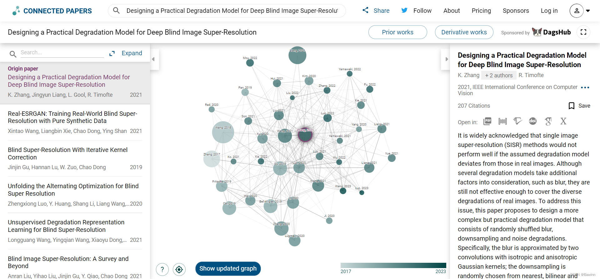 论文阅读《Designing a Practical Degradation Model for Deep Blind Image Super-Resolution》2021-CSDN博客