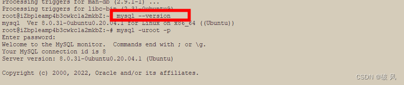 ubuntu安装mysql8.0-CSDN博客