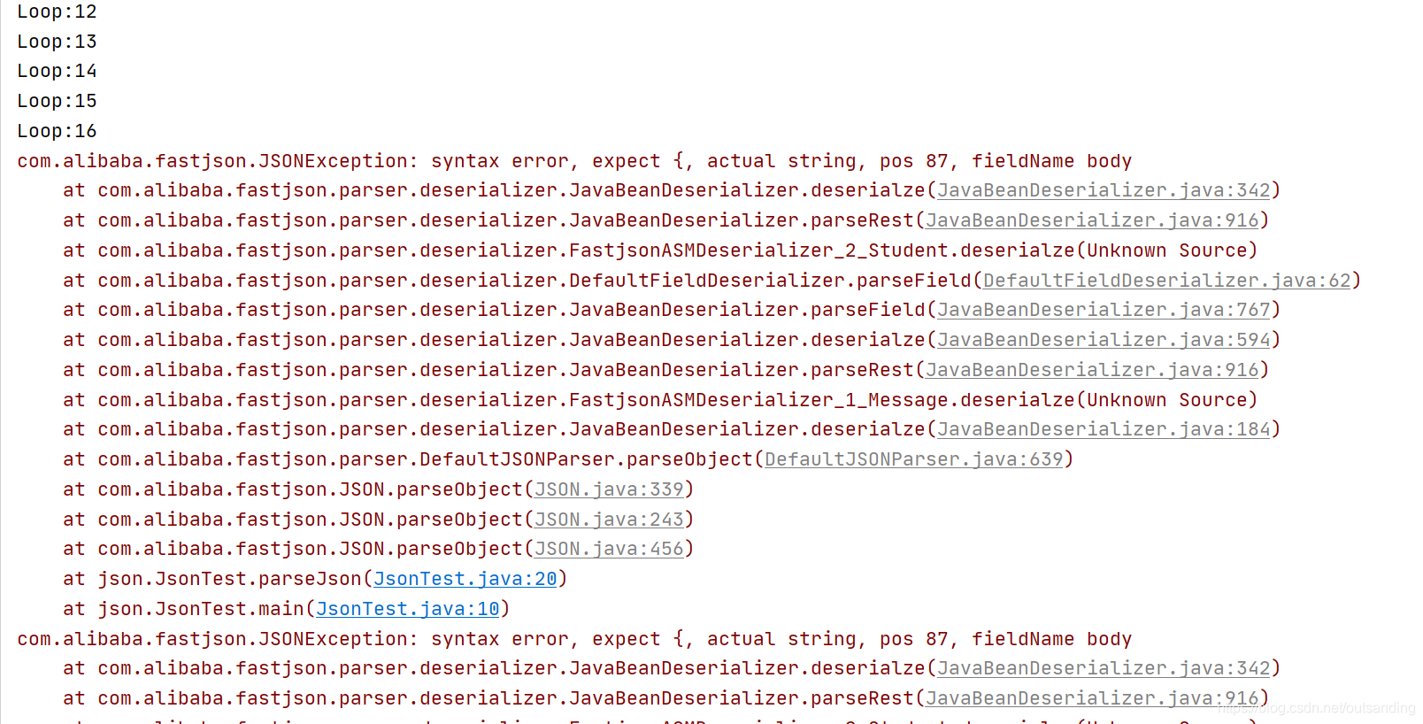 java的Exception方法printStackTrace()不打印日志？_e.printstacktrace不打印-CSDN博客