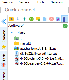 使用MobaXterm工具在Linux系统上安装jdk、MySQL和Tomcat_在linux系统上安装jdk，需要先上传jdk安装文件，然后使用命令解压文件。-CSDN博客