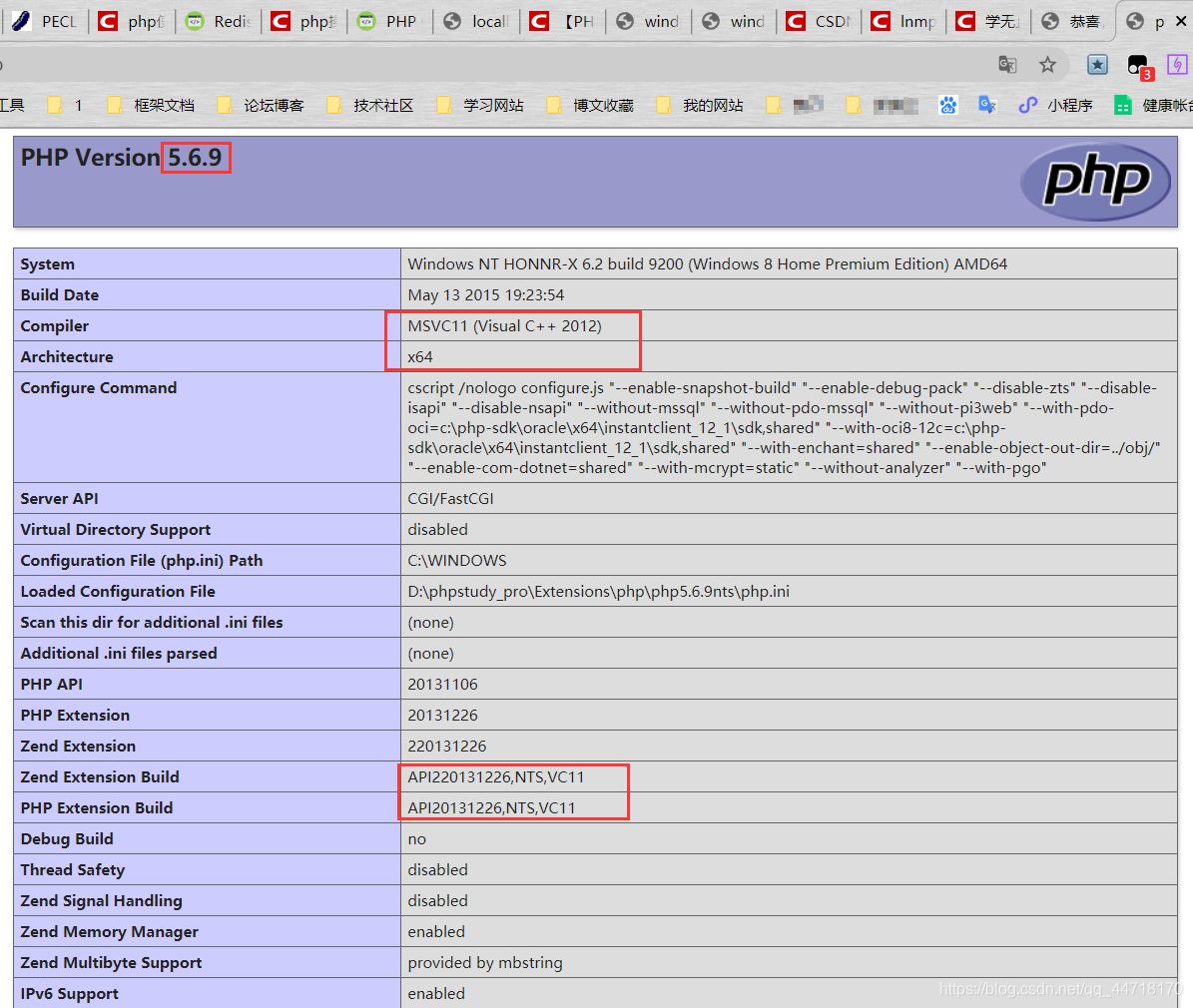 PHP安装redis扩展_编译适用于 php 8.2 的 redis.dll 扩展文件-CSDN博客