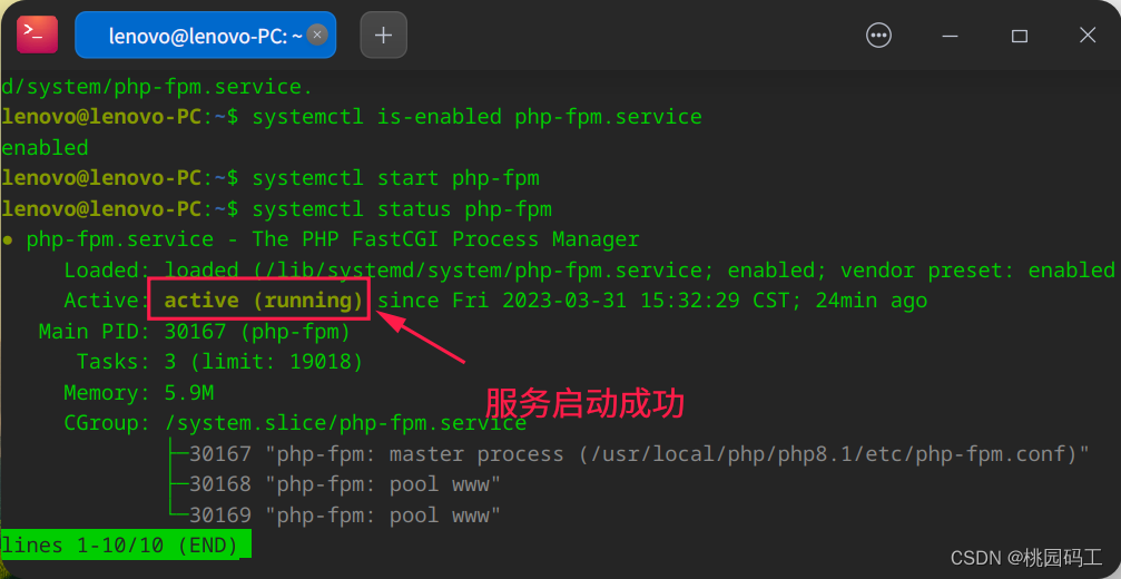 php-fpm开机自启动详细教程_php-fpm 启动-CSDN博客