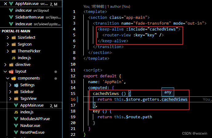 vue项目keep-alive 点击tab标签（tagsView）缓存页面，点击左侧菜单清除单个缓存（新增源码地址）_keep-alive缓存标签关闭在打开不重新加载-CSDN博客