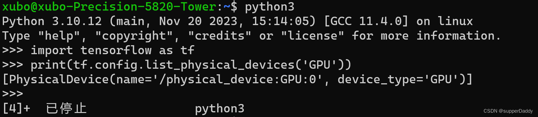 Linux系统下配置CUDA环境，使用GPU训练模型（Ubuntu22.04+python3.10+tensorflow2.8.0+cuda11.7+cudnn8.2.0）_linux安装 ...