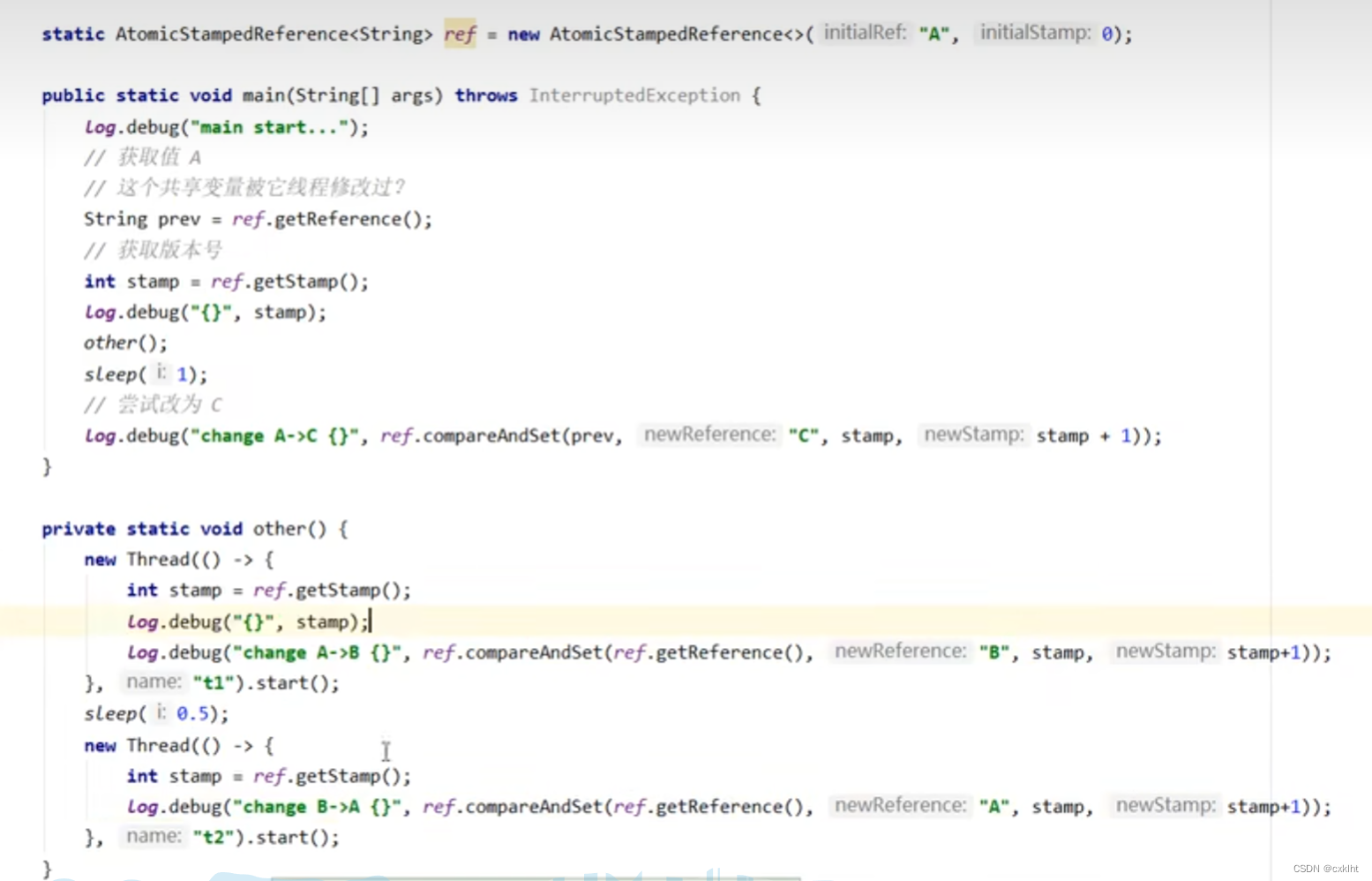 原子引用与并发控制：AtomicStampedReference与AtomicMarkableReference-CSDN博客