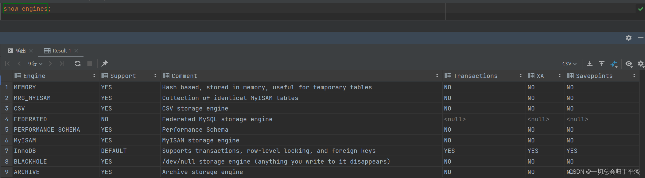MySQL进阶之存储引擎【InnoDB、MySAM、Memory】_mysql中memory-CSDN博客
