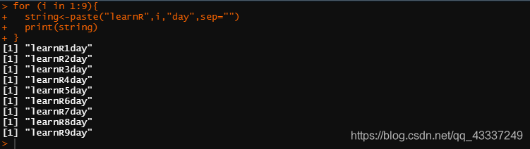 R语言paste()函数的使用_r paste-CSDN博客