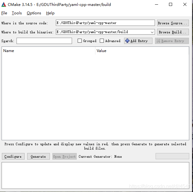 windows上使用cmake 编译yaml-cpp源码，生成yam-cpp.lib_yaml windows 编译 lib-CSDN博客