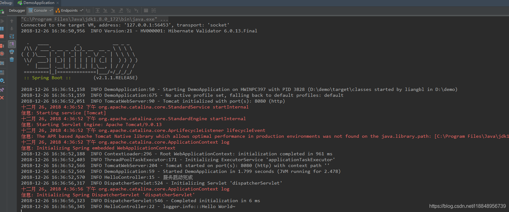 Spring Boot 整合 log4j 实现日志管理报错：java.lang.IllegalArgumentException: LoggerFactory is not a Logback ...