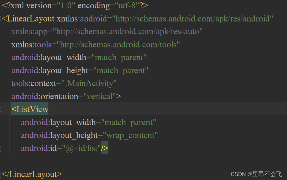 Android——ListView_android listview-CSDN博客