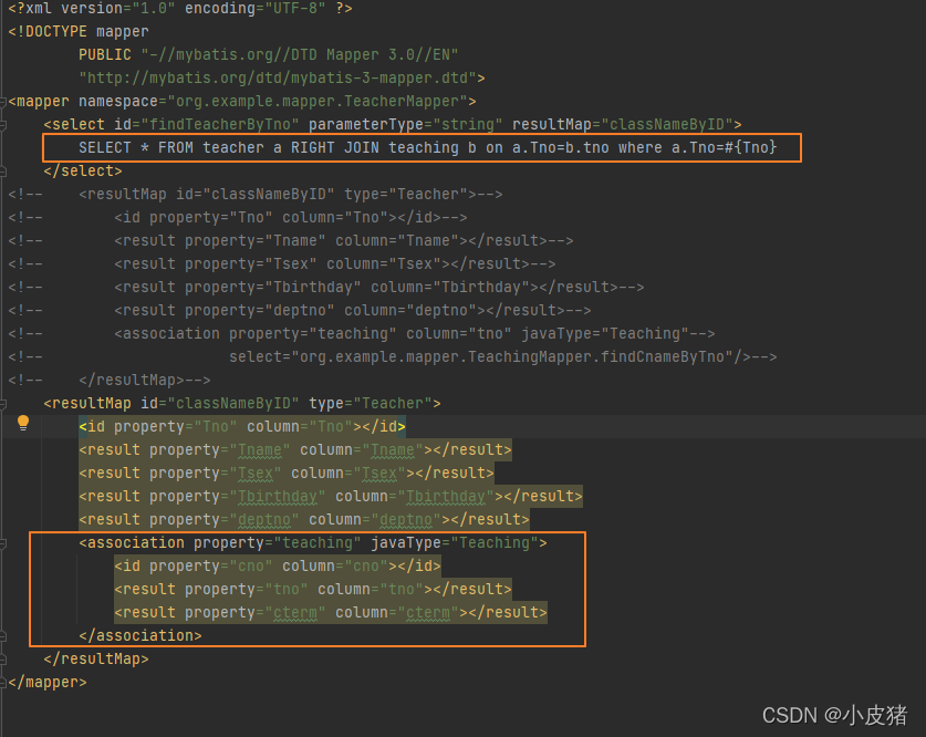 【MyBatis】—框架的关联映射（配置文件方式）_import org.apache.ibatis.annotations.param;-CSDN博客