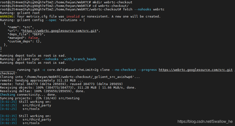 WebRTC学习（一）下载指定版本源码-CSDN博客