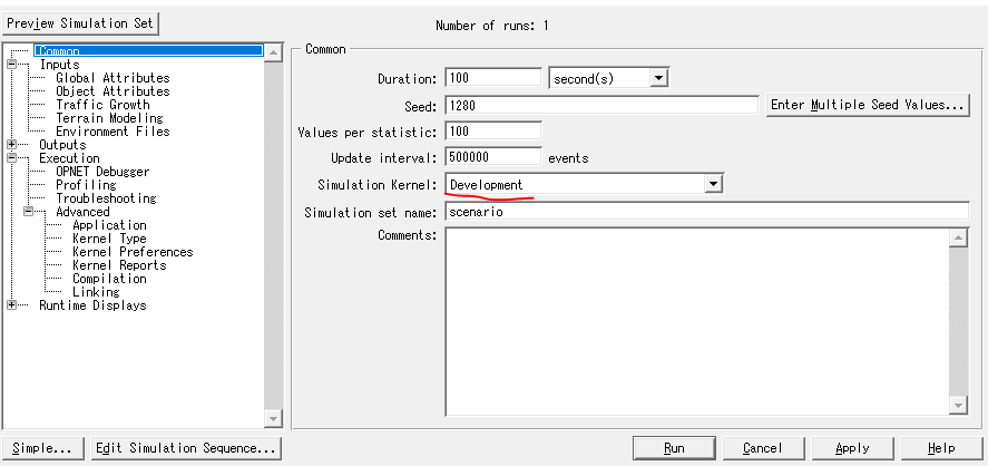 OPNET Modeler 调试简介_opnet更改仿真核-CSDN博客