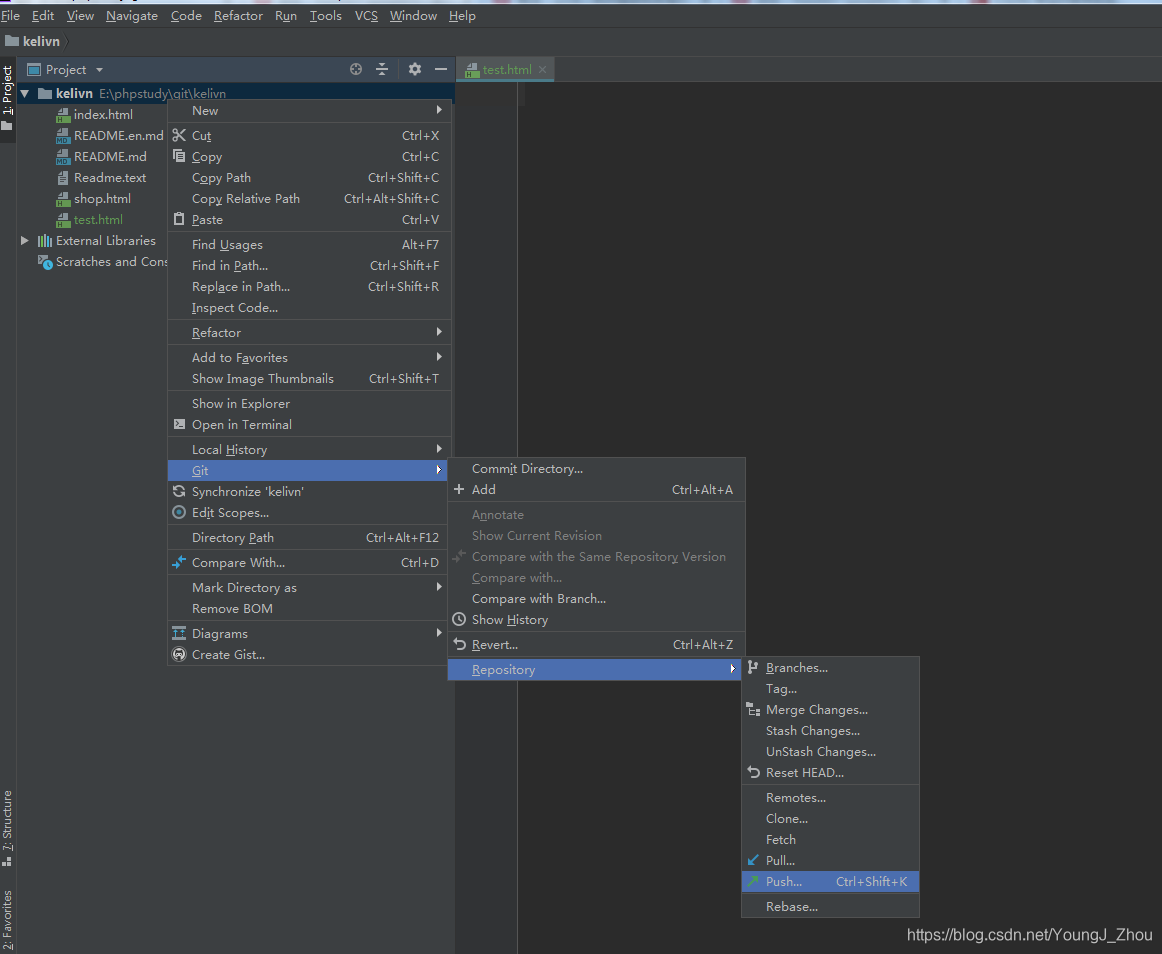 phpstrom中git的使用_phpstorm git clone-CSDN博客