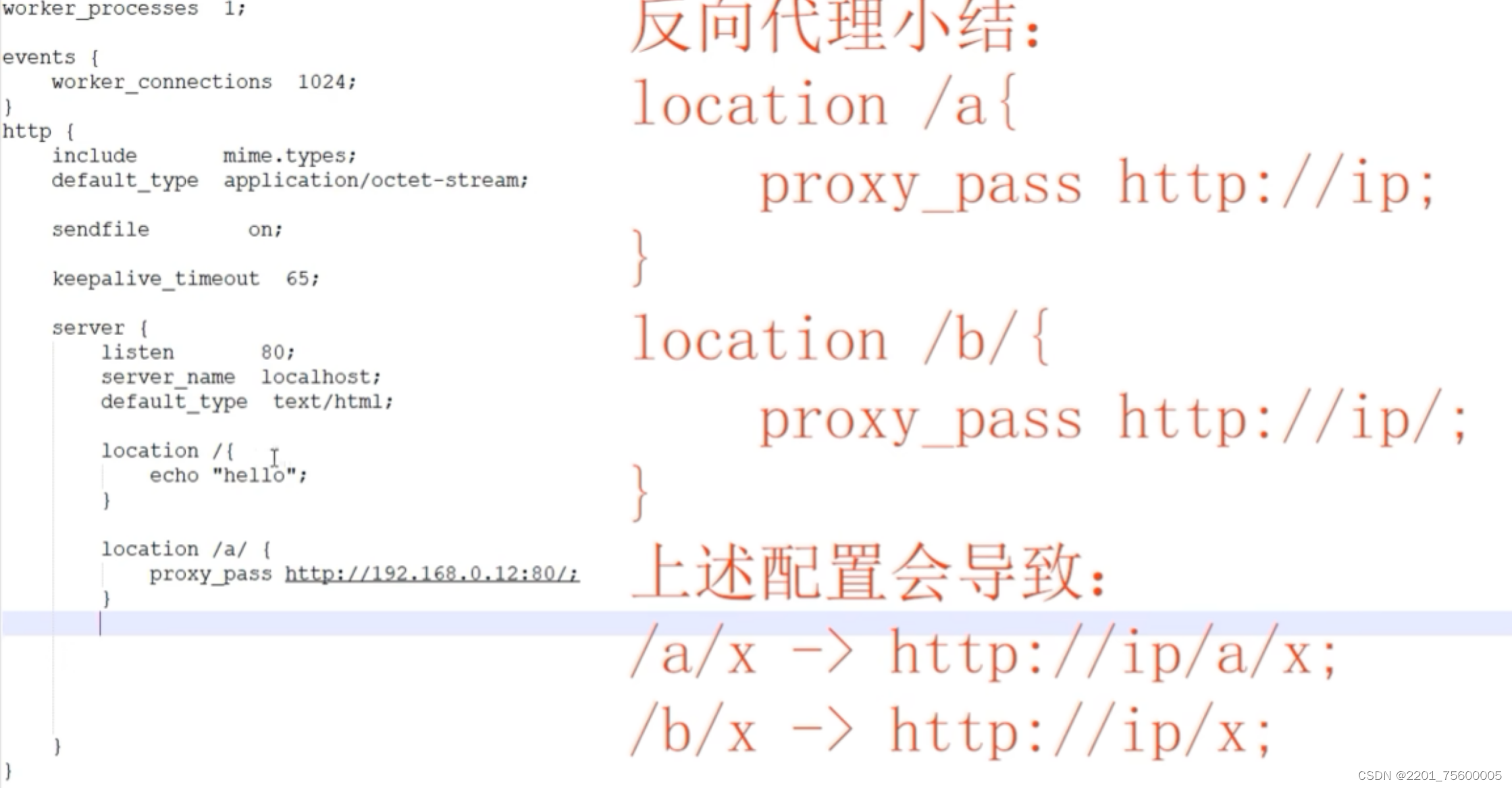 Nginx 反向代理配置 Csdn博客