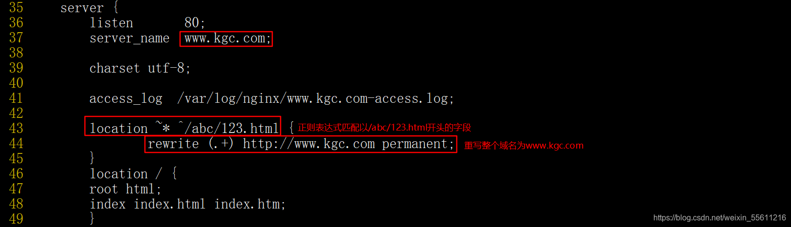 Web服务------Nginx域名重定向（Location匹配与Rewrite重写）_nginx location 域名-CSDN博客