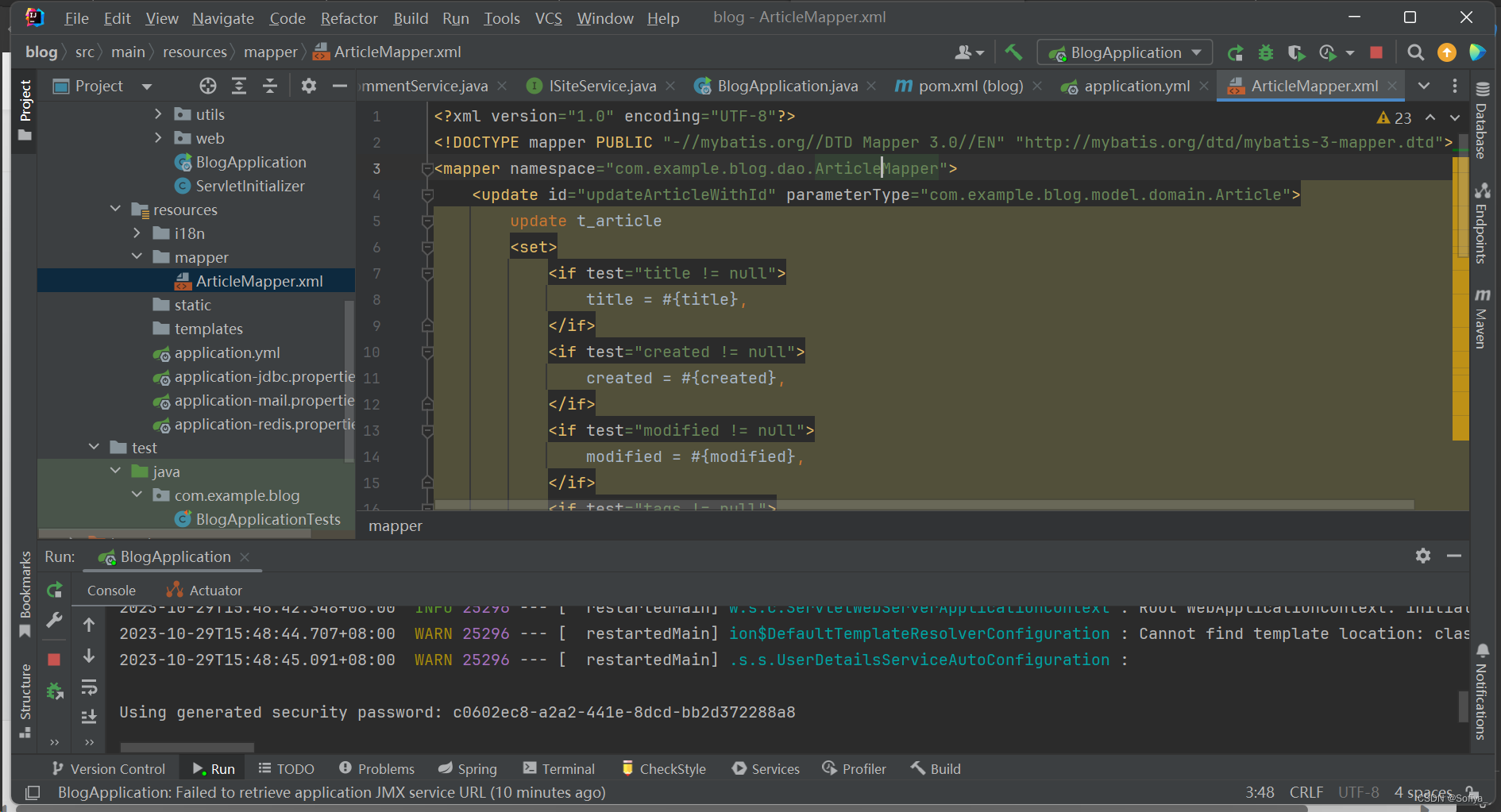 SpringBoot启动报错：The injection point has the following annotations: - @org.springframework.beans ...