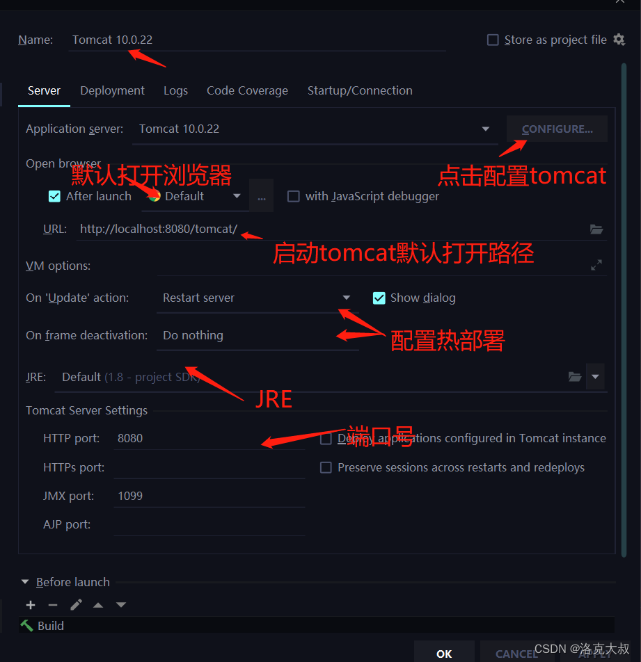 IDEA(2021.2)配置tomcat_idea2021.2.3怎么配置tomecat-CSDN博客