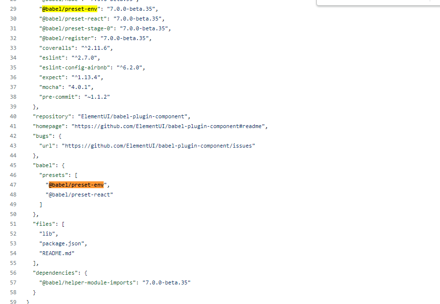 解决ElementUI按需导入配置babel时报错问题_element按需引入b报错-CSDN博客