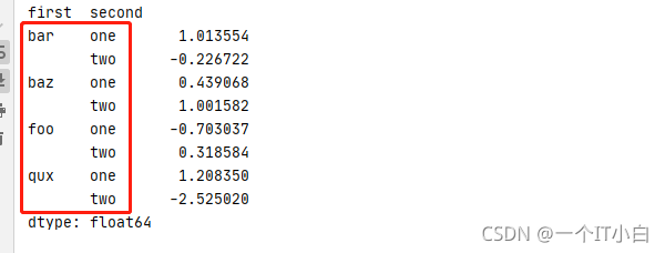 Pandas 多索引和高级索引（创建多级索引）pandas创建多级索引 Csdn博客
