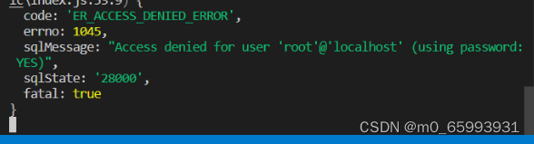 MySQL8.0报错Access denied for user ‘root‘@‘localhost‘_mysql8.0 access denied for user-CSDN博客
