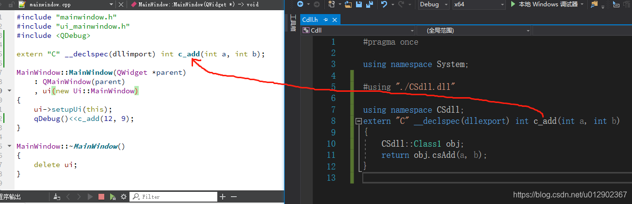 Qt 调用C#编写的dll_qt调用c#dll库方法-CSDN博客