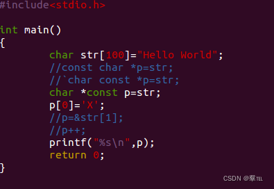 关于const char*和char const *,char* const,const char * const的区别_const char* 和char* const-CSDN博客