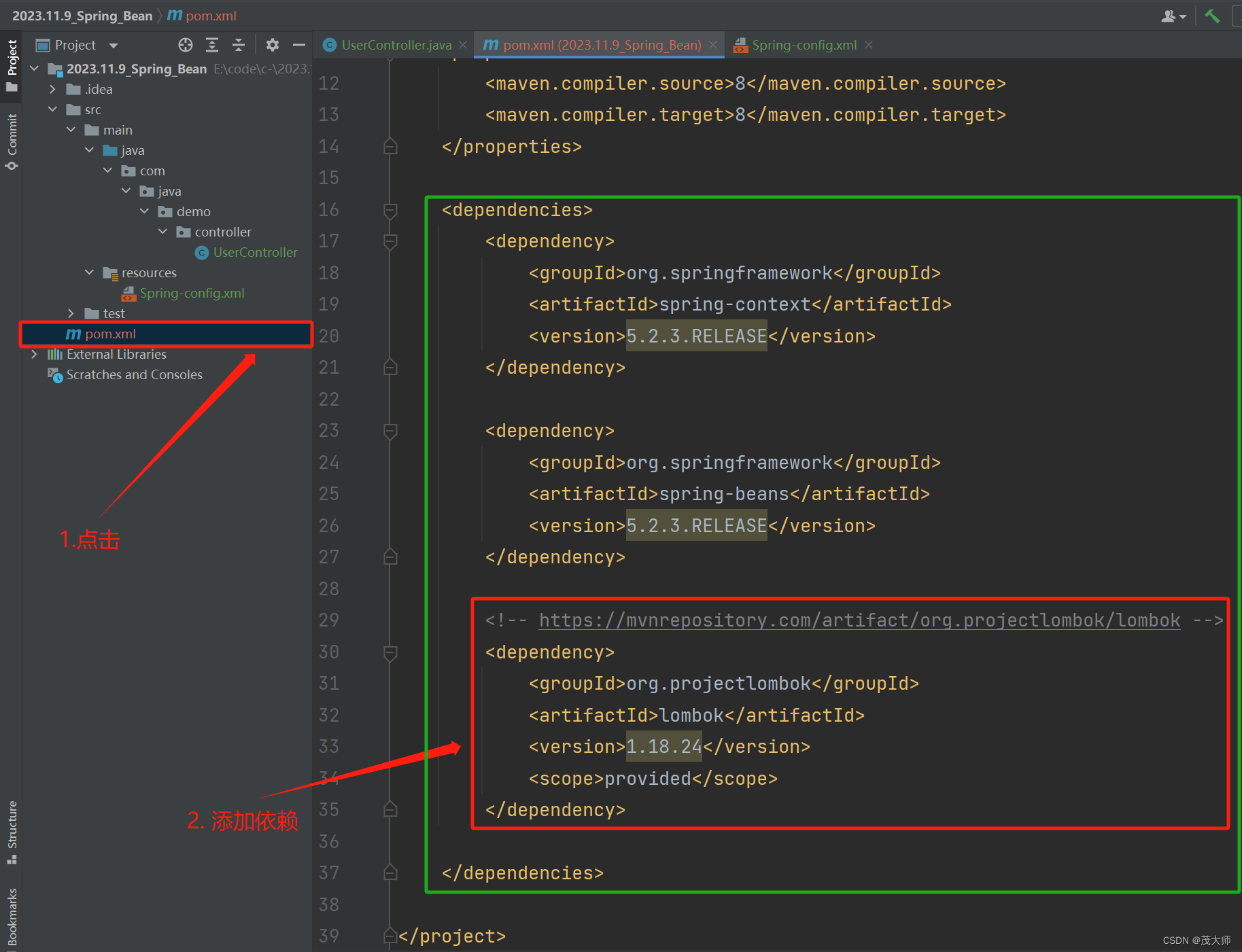 2023.11.9 IDEA 配置 Lombok_idea lombok配置-CSDN博客
