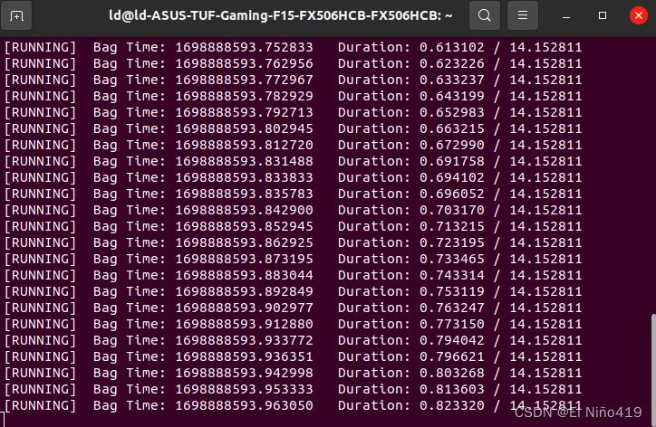 Ubuntu20.04上ROS1环境配置与.bag数据集处理-CSDN博客