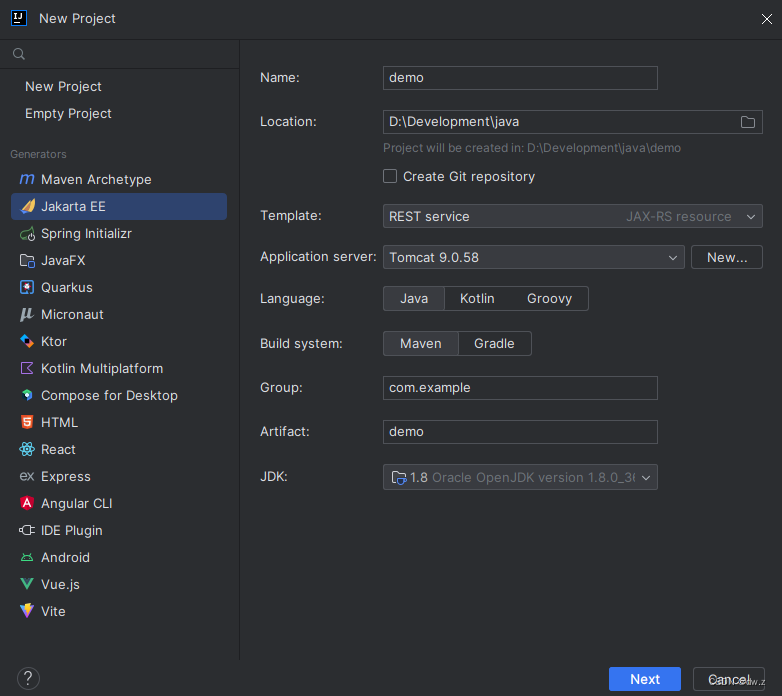Java IDEA Web 项目 1、创建_idea2023.2创建java web项目-CSDN博客