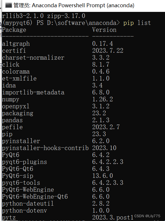 Anaconda创建虚拟环境报错解决及安装PYQT6-CSDN博客
