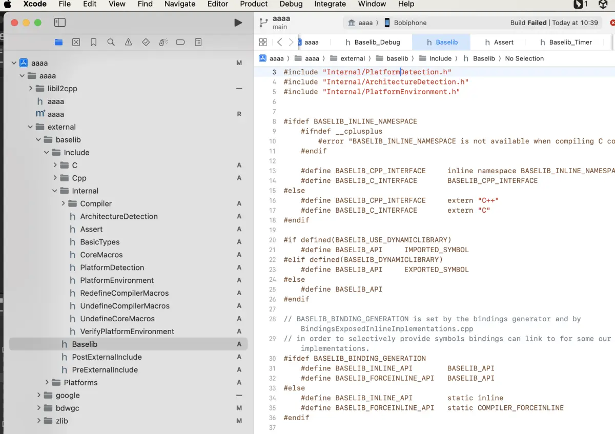 Xcode编译libil2cpp.a静态库文件-CSDN博客