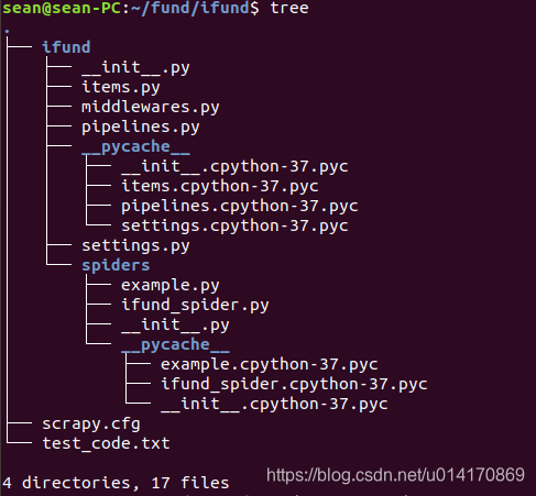 ubuntu下使用scrapy爬取网站内容(基础学习)_unbuntu 运行 scrapy-CSDN博客