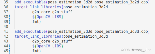SLAM十四讲ch7编译报错undefined reference to `fmt::v10::detail::throw_format_error(char const ...