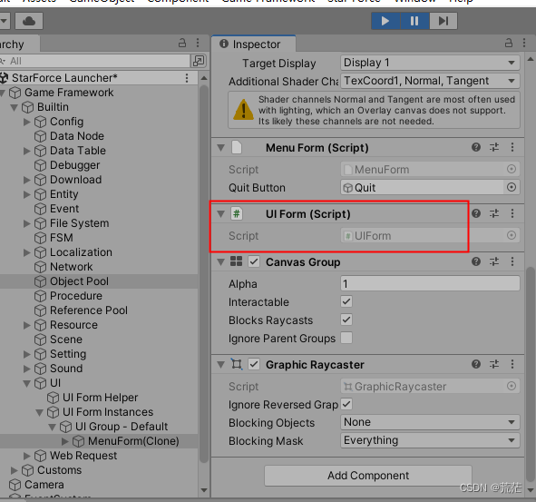 Unity Game FrameWork—模块使用—UI组件_gameframework如何使用第三方组件-CSDN博客