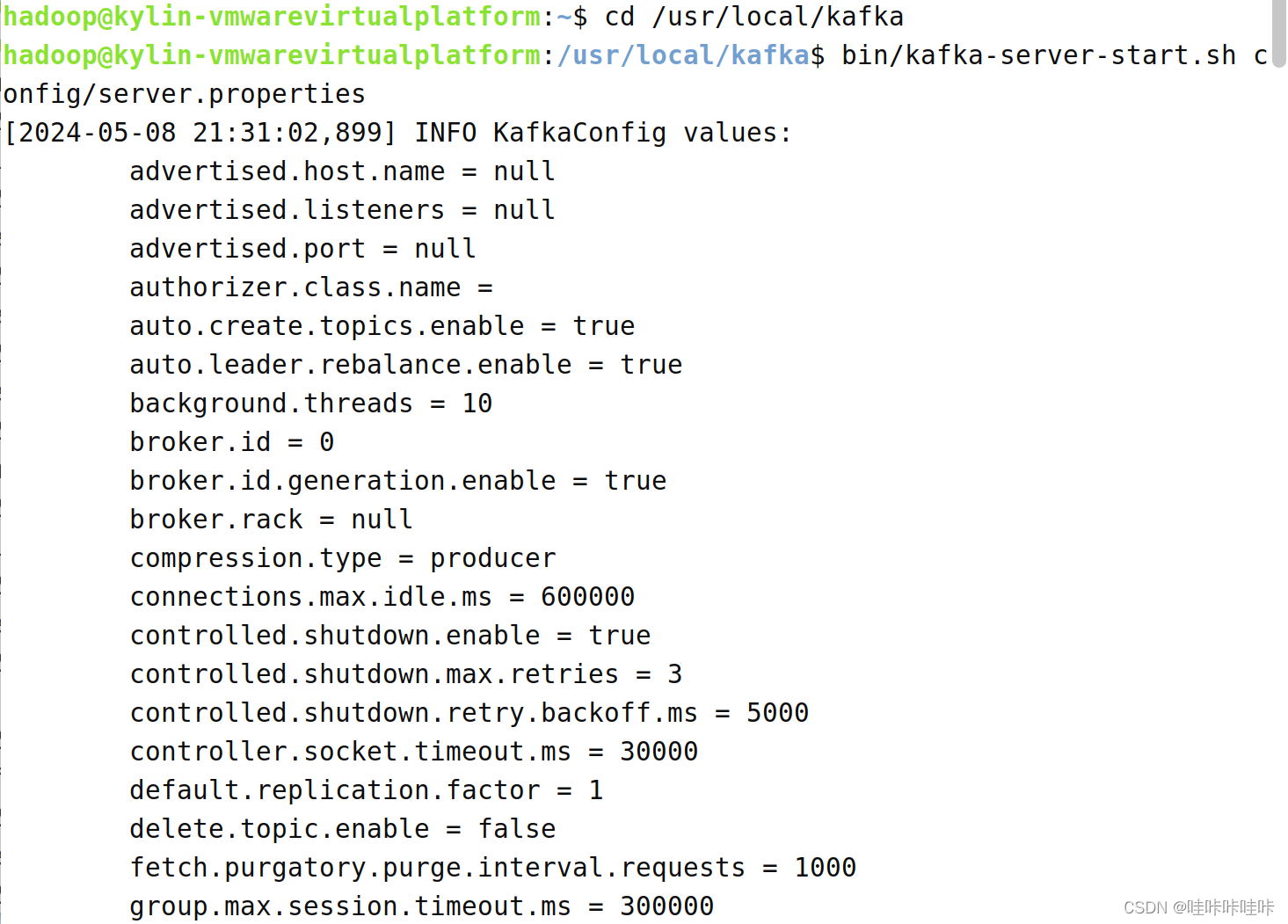 Ubuntu22.04下安装kafka_2.11-0.10.1.0并运行简单实例_ubuntu安装kafka-CSDN博客