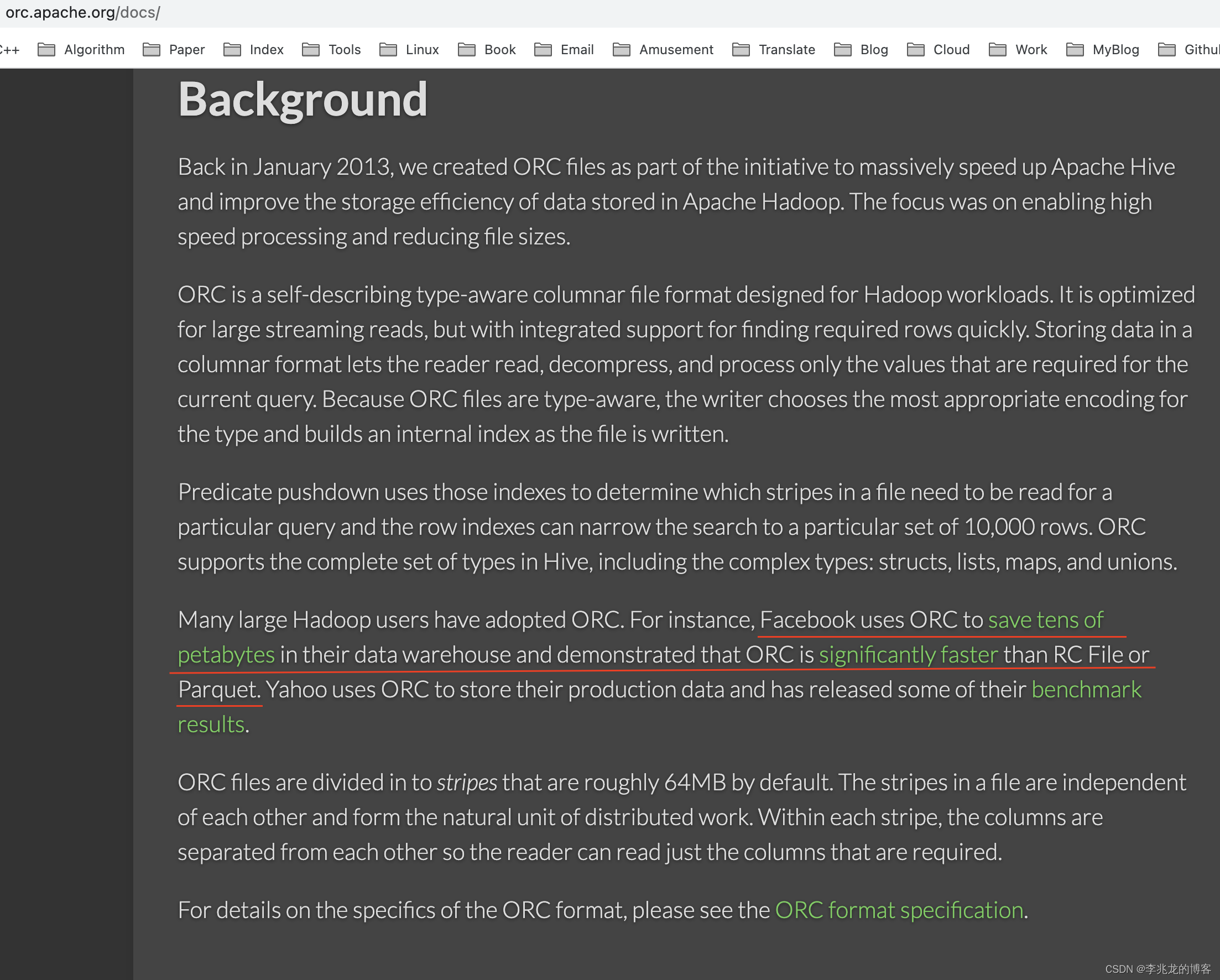 从一到无穷大 #8 Arrow，Parquet and ORC_arrow文件和parquet-CSDN博客