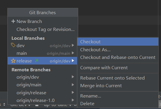 Git 常用基本命令_git checkout release-CSDN博客