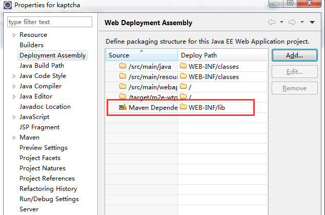 eclipse启动项目报错：java.lang.ClassNotFoundException: ContextLoaderListener ...