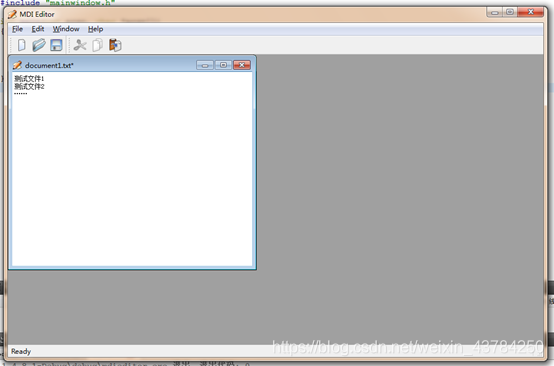 Qt Project:MDI Editor-CSDN博客