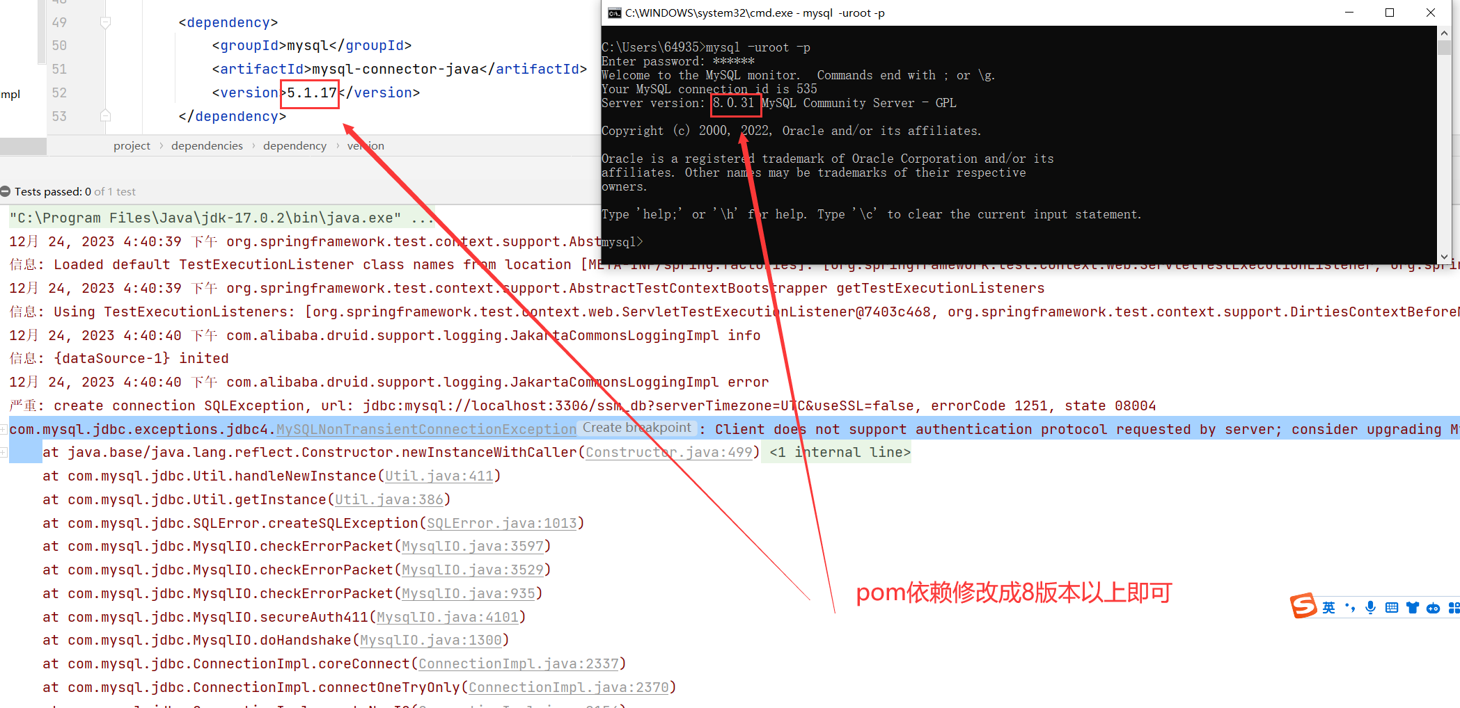 JavaSQL和MySQL连接问题：timezone异常及版本兼容,-CSDN博客