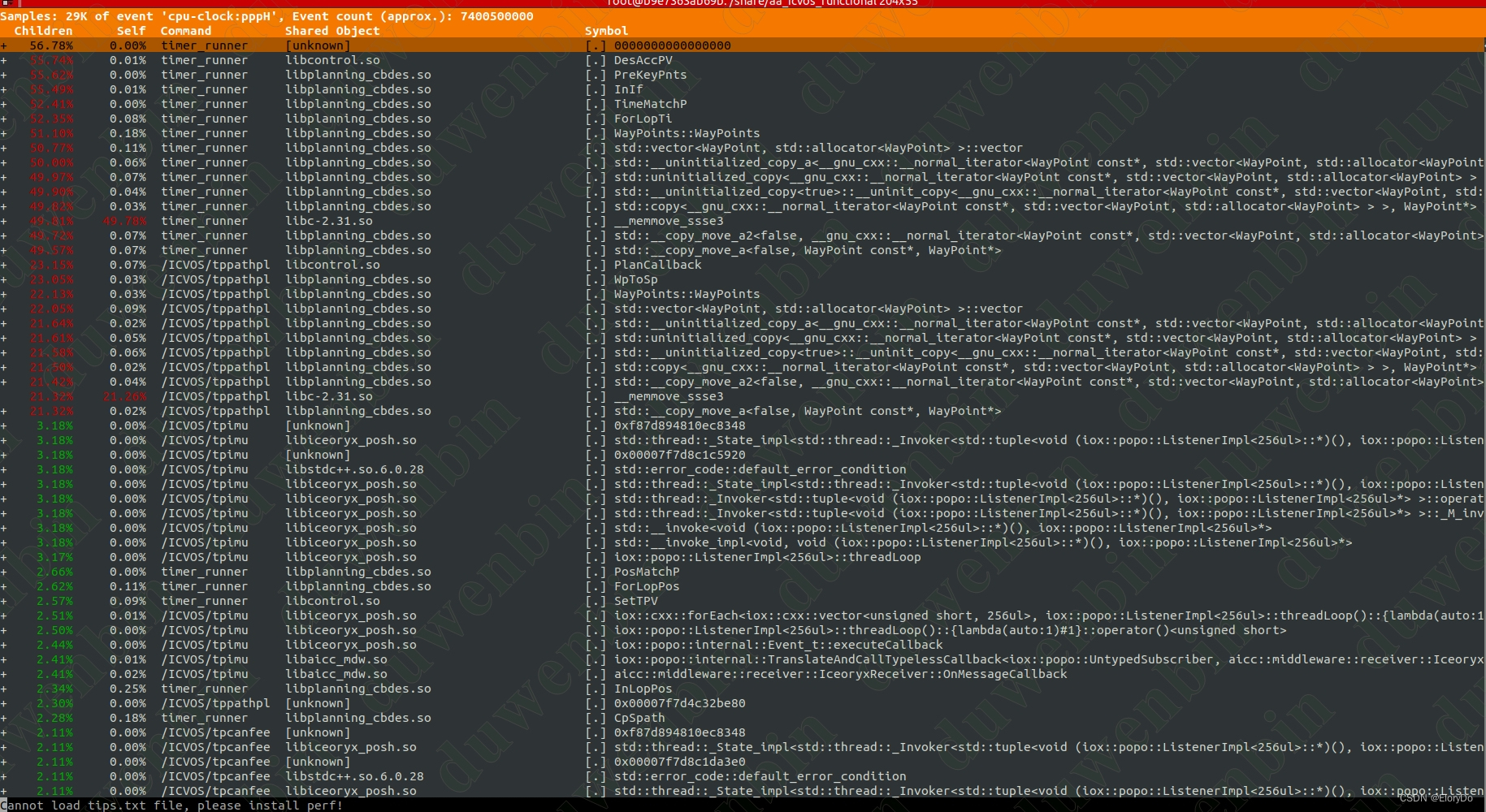 Linux代码性能分析工具_gperftools-CSDN博客