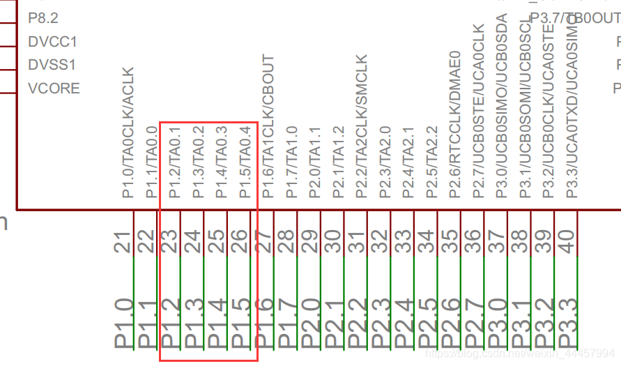 MSP430F5529 DriverLib 库函数学习笔记（六）定时器A产生PWM波_msp430产生pwm波-CSDN博客