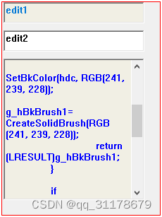 Win32 学习笔记_编辑控件(Edit)_如何修改win32中edit控件背景颜色-CSDN博客