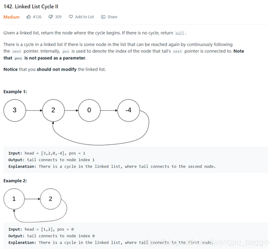 高频刷题-142. Linked List Cycle II-CSDN博客