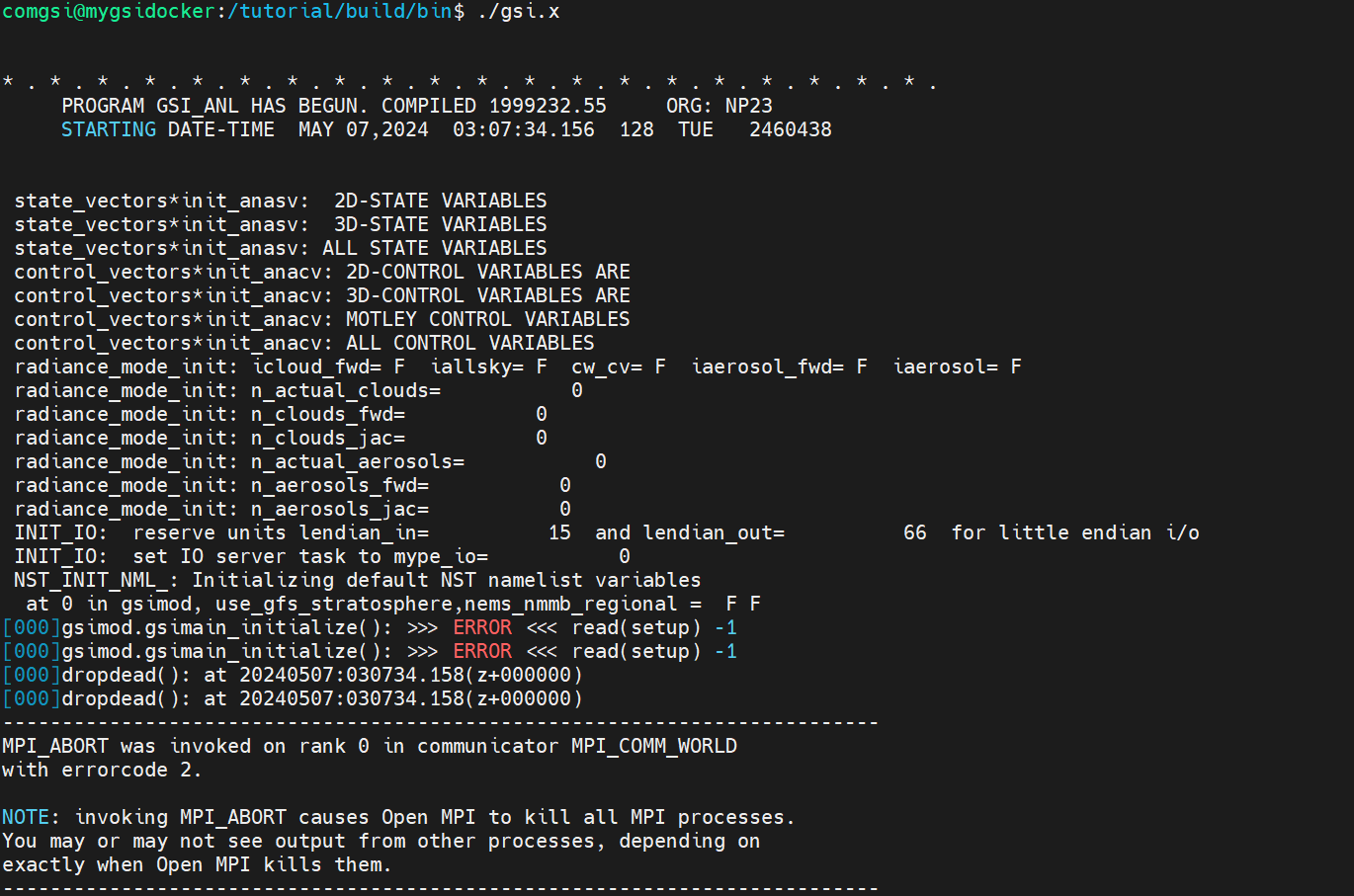 资料同化 | 搭建docker环境-1_gsi同化系统-CSDN博客