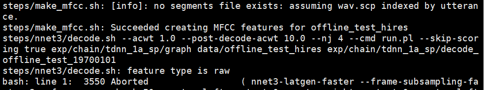让kaldi在Linux开发板上运行起来~ (测试运行篇)_singularity shell kaldi.simg error : could not vir-CSDN博客