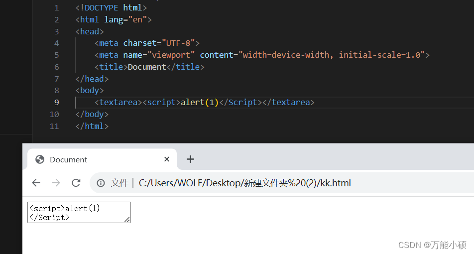 xss.haozi.me：0x01_